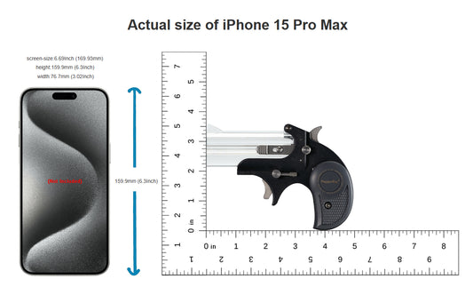 Mercury Rise PepperRay PCP Air Derringer .43/.50 Caliber All-Purpose T