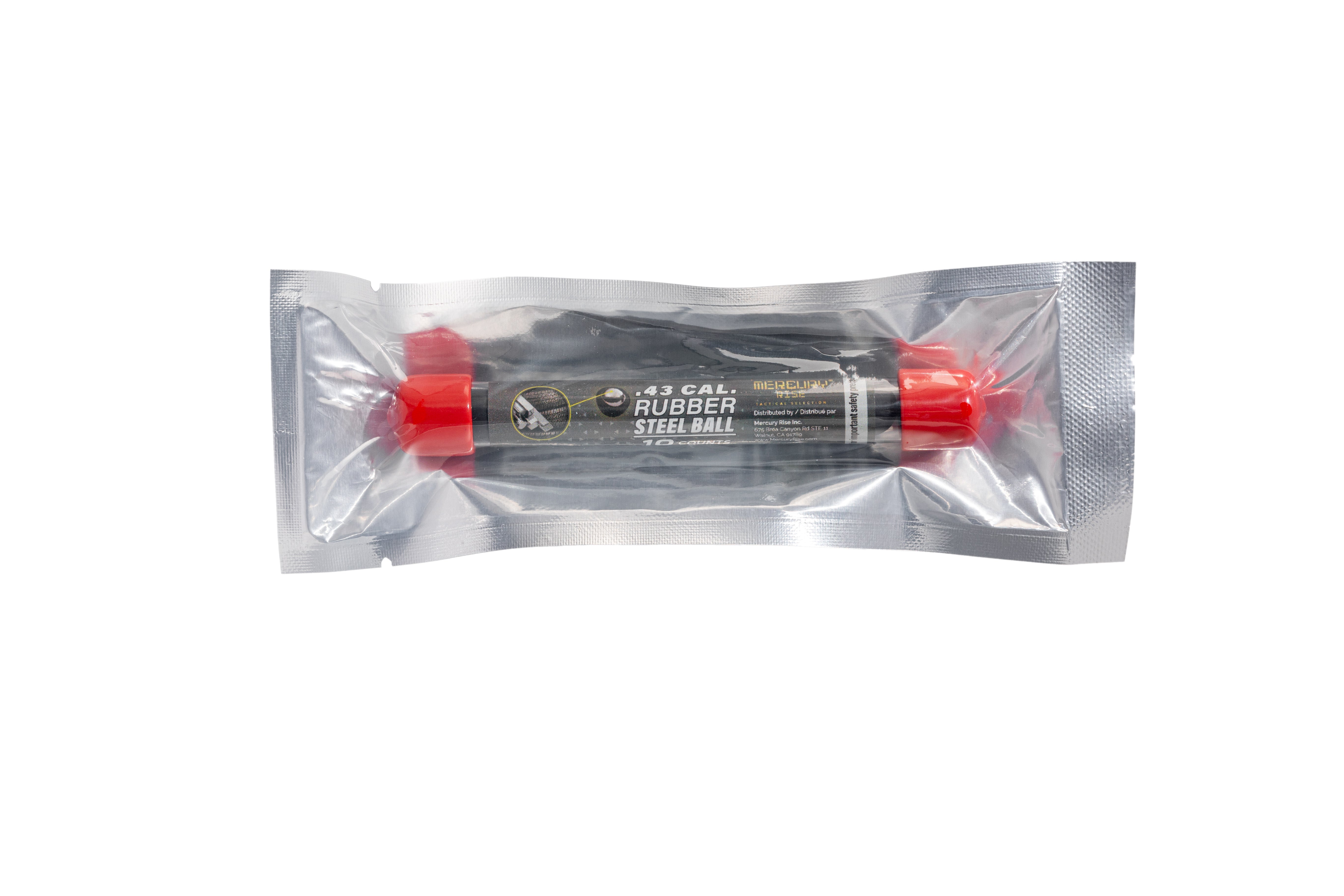 (Licensed Wholesaler) Mercury Rise Self Defense TPE Rubber Steel Ball ...