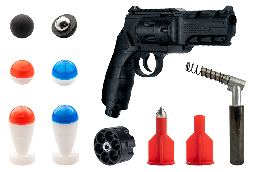 Mercury Rise Torpedo Revolver .50 Caliber Training Pistol Paintball Gu